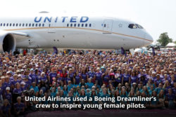 Boeing Dreamliner Crew Seeks to Inspire Female Pilots - Watch U.S. Fly